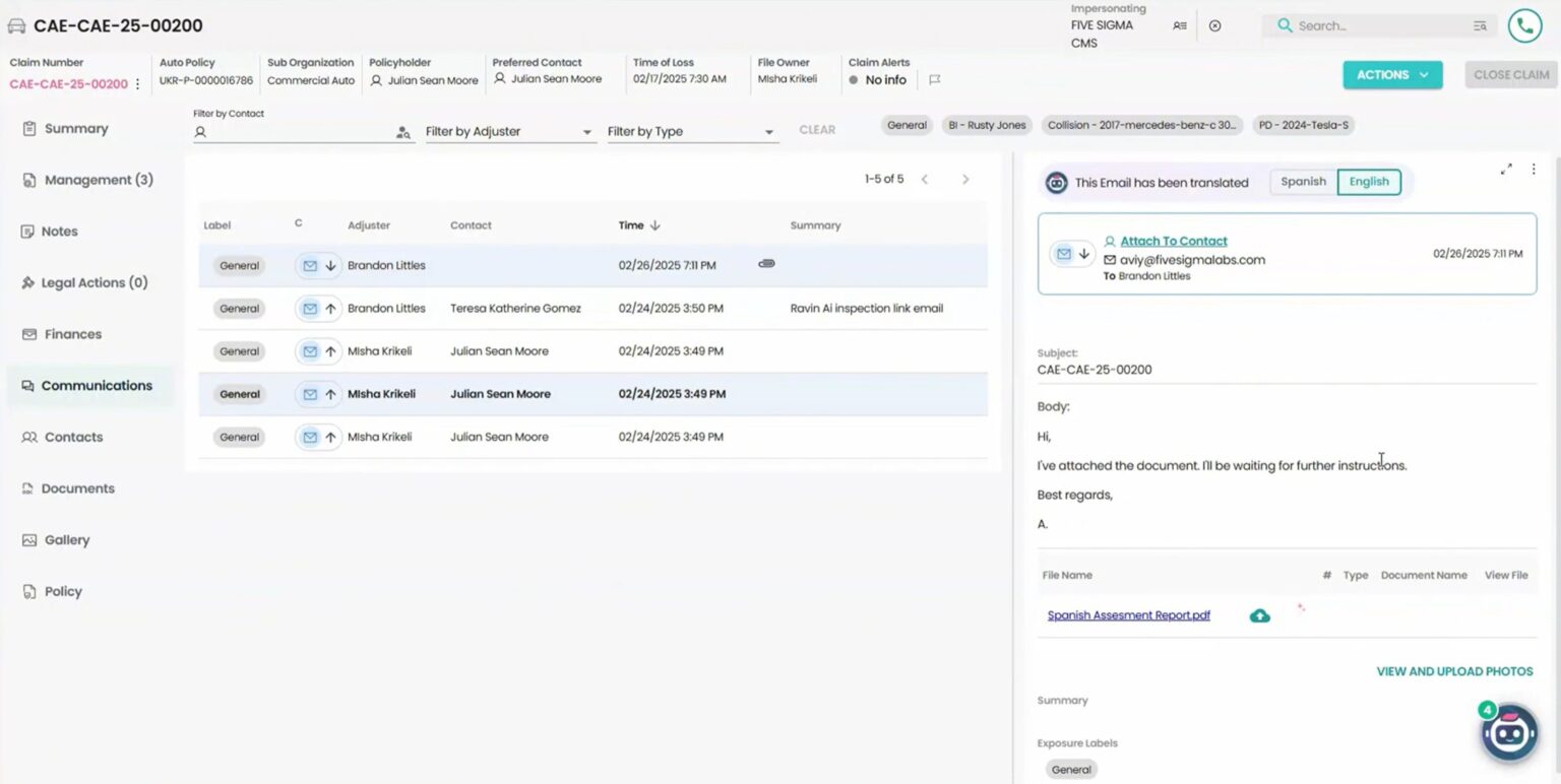 Product Updates & Innovations, April 2025: Clive™ AI Assesses Claim ...